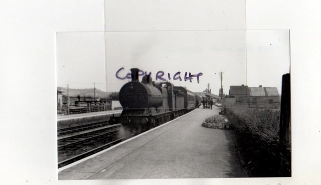 RAIL PHOTO LMS MR 43419 Evercreech Junction station Somerset S&DJR £2. ...