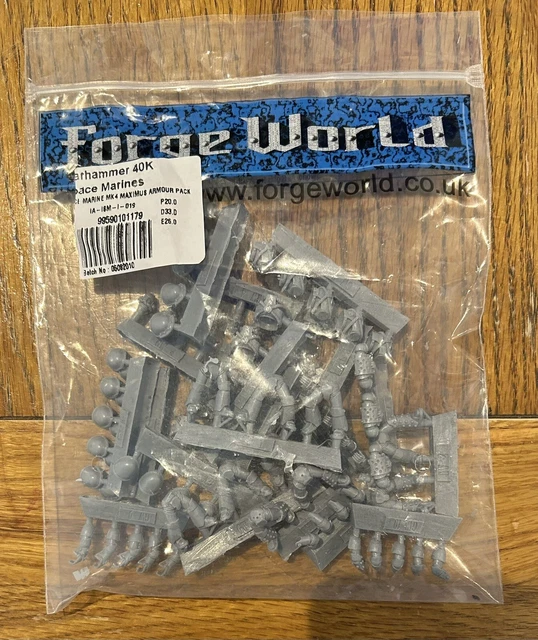 FORGEWORLD SPACE MARINE MK4 Maximus Armour Pack MKIV 30K Horus Heresy ...