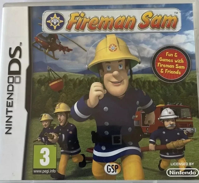 NINTENDO DS Fireman Sam (Game 2010) Family & Children With Manual Like ...