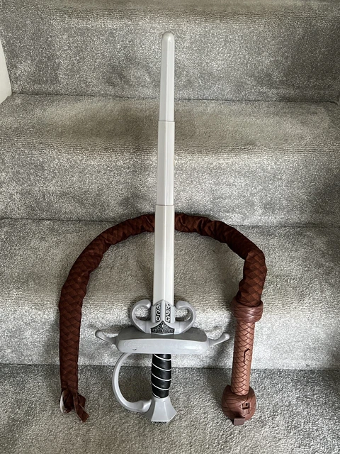 HASBRO INDIANA JONES Whip Sword Toy With Electronic Sounds - Cosplay ...