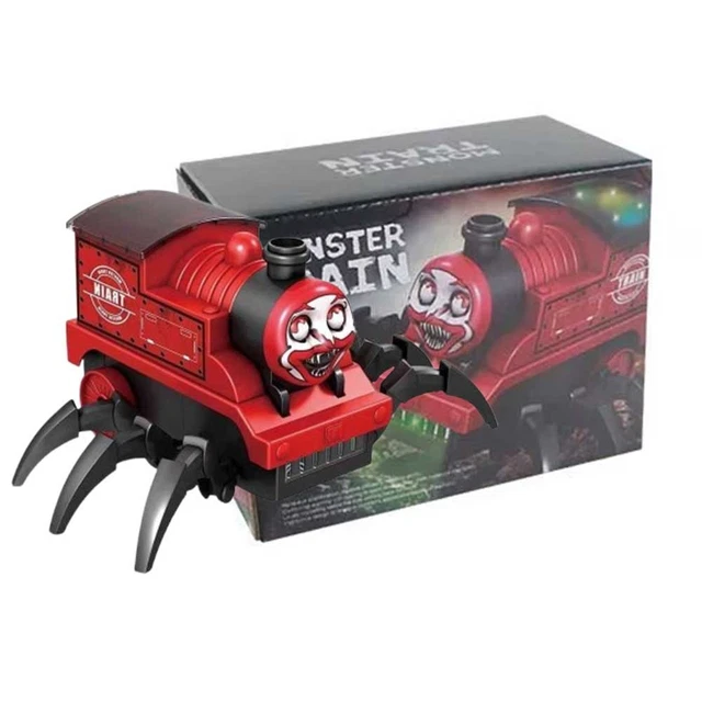 CHARLES CHOO-CHOO TRAIN Move Sound Light Thomas Spider Train Monster ...