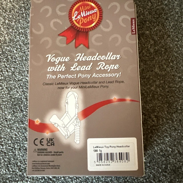 LEMIEUX MINI TOY Pony Accessories - fig Vogue Headcollar & Lead Rope ...