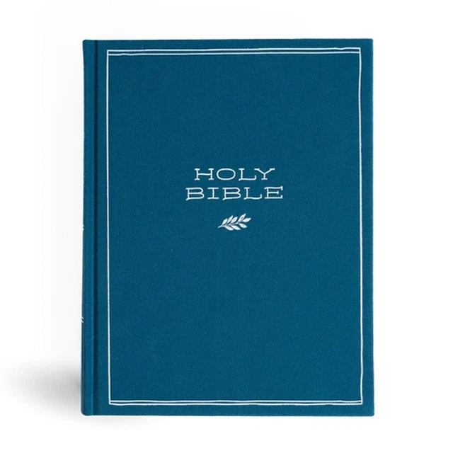 CSB ILLUSTRATOR'S NOTETAKING Bible, Large Print Edition, Deep Caribbean ...
