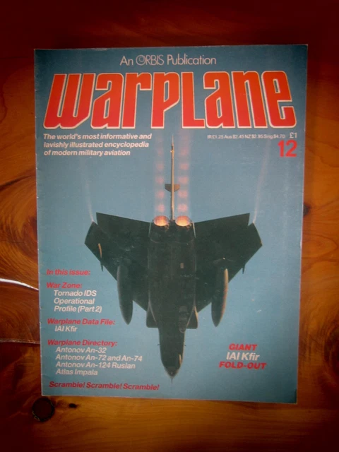 MAGAZINE WARPLANE 1985 Volume 1 Issue 12 Great ** Must See EUR 2,13 ...