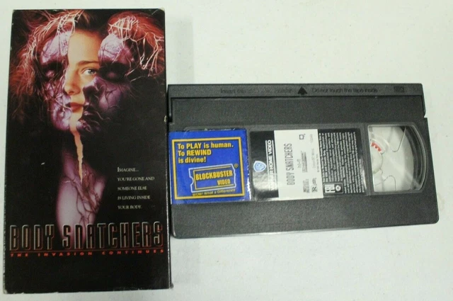 BODY SNATCHERS VHS Tape Horror Thriller S2B £6.52 - PicClick UK
