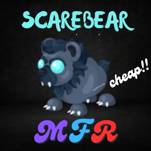 ROBLOX ADOPT ME (Scarebear) MFR Legendary Pet - Virtual Item; CHEAP! £13.99 - PicClick UK