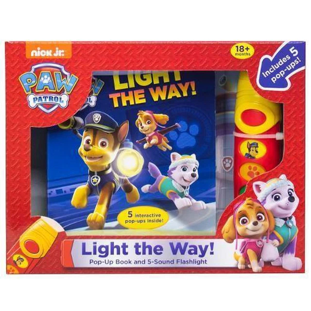 NICKELODEON PAW PATROL: Light the Way! Play-a-Sound Book and 5-Sound ...