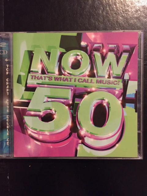 NOW THAT’S WHAT I Call Music 50 Used 44 Track Compilation Cd Pop Rock ...