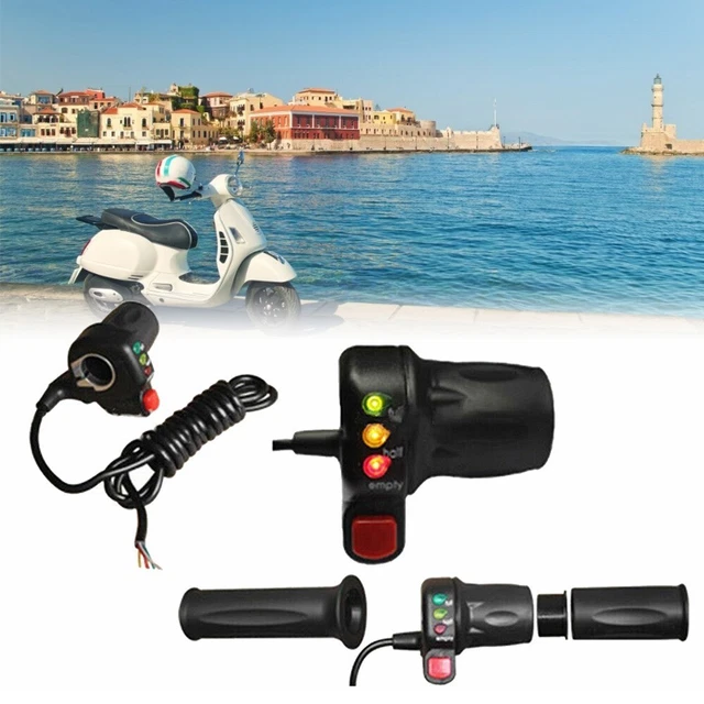 COMPOSANT DE COMMANDE d'acc??l??rateur de v??lo 36V/48V E facile ?? installer av EUR 24,54 ...