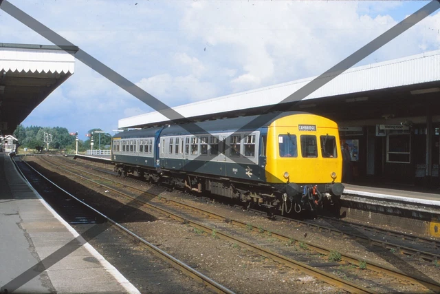 RAILWAY LOCOMOTIVE 35MM Slide – Class 101 Dmu Sitting At Ely Station ...