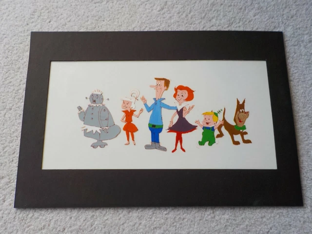 CELLULA CEL MODELLO famiglia Jetsons originale serigraph SeriCel ...