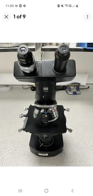 WILD HEERBRUGG STEREO microscope M20 £220.00 - PicClick UK