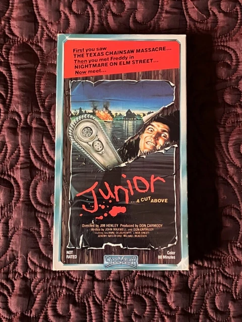 JUNIOR 1989 VHS tape Sci-Fi Horror Slasher Gore OOP Rare $15.00 - PicClick
