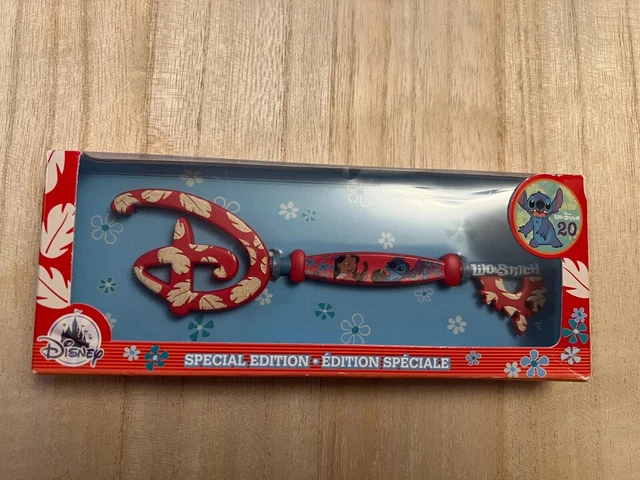 DISNEY STORE LILO & Stitch Opening Ceremony 20th Anniversary Key Boxed ...
