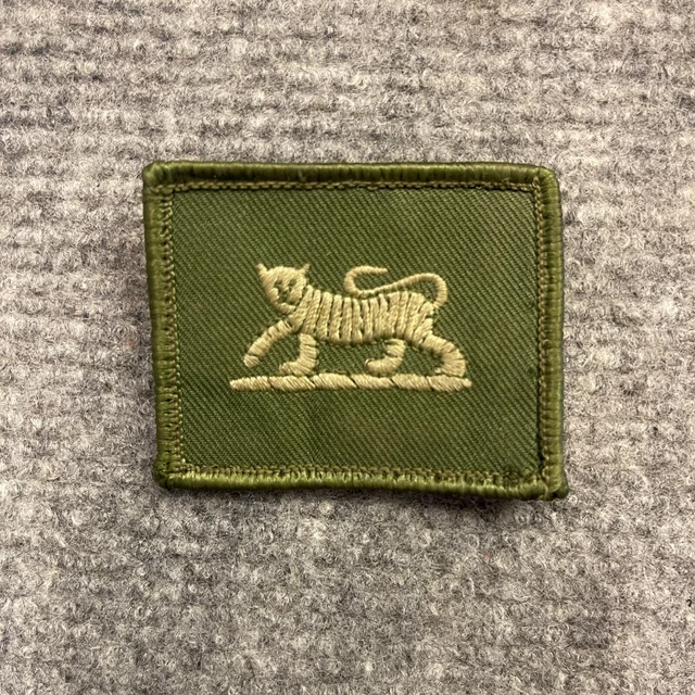 BRITISH ARMY SURPLUS Princess of Wales's Royal Regiment Sew on OG TRF ...