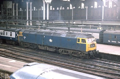 ORIGINAL COLOUR SLIDE of 47163 BR class 47 diesel loco £3.32 - PicClick UK