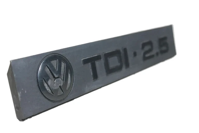 VW T4 ABDECKUNG Logo Schriftzug Ladeluftkühler Intercooler 2.5 TDI ...