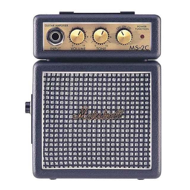 MARSHALL MS-2C MINI Portable Drum Amplifier for iPhone iPad Guitar £38. ...