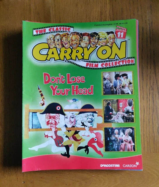CARRY ON MAGAZINE 11 Carry On Don't Lose Your Head Deagostini £1.49 ...