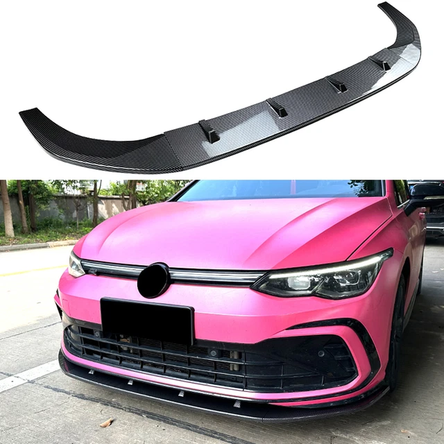 FRONT BUMPER SPOILER Splitter For VW Golf 8 MK8 GTI Rline 2020-23 CB ...