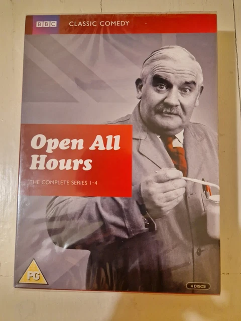 THE COMPLETE OPEN All Hours Series 1 - 4 BBC DVD Box Set New And Sealed ...