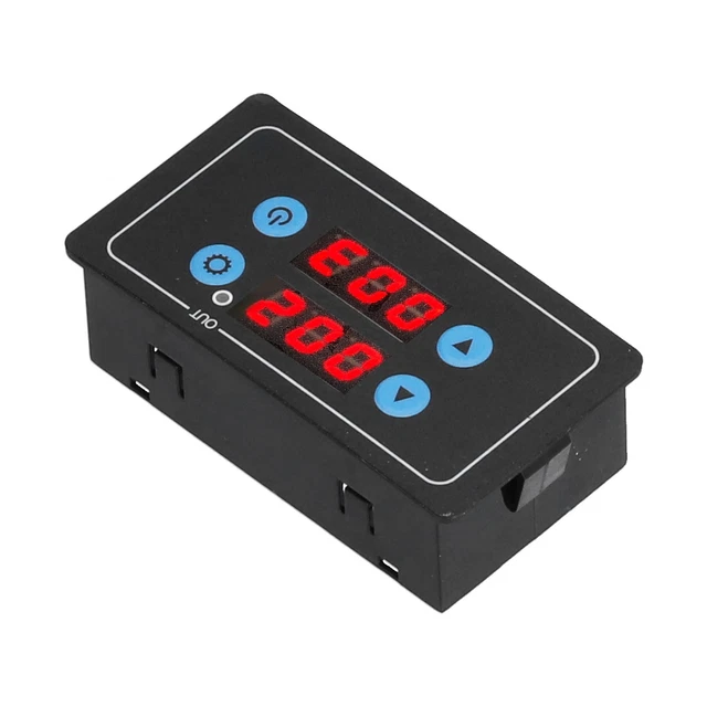 TIMER RELAY MODULE LCD Display Cycle Timing Switch Board Time Relays ...
