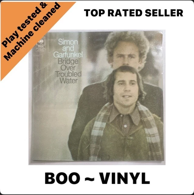 SIMON & GARFUNKEL ~ Bridge Over Troubled Water Lp Vinyl Record 1970 ...