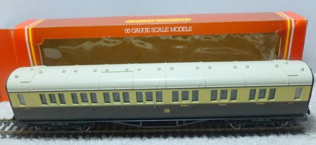 HORNBY R456 GWR Composite Coach OO Gauge £12.00 - PicClick UK