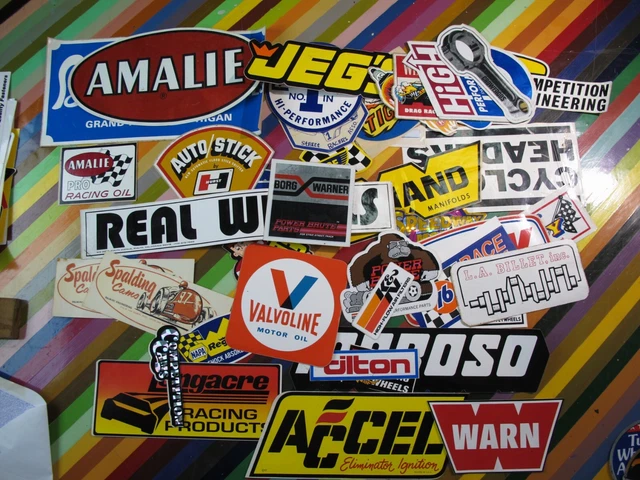 VTG 1970S 1980S Auto Rod Racing sticker - Amalie Baker Crowerods + $38. ...