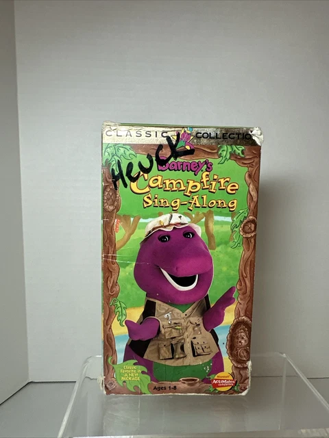 BARNEY CAMPFIRE SING Along VHS $49.69 - PicClick CA