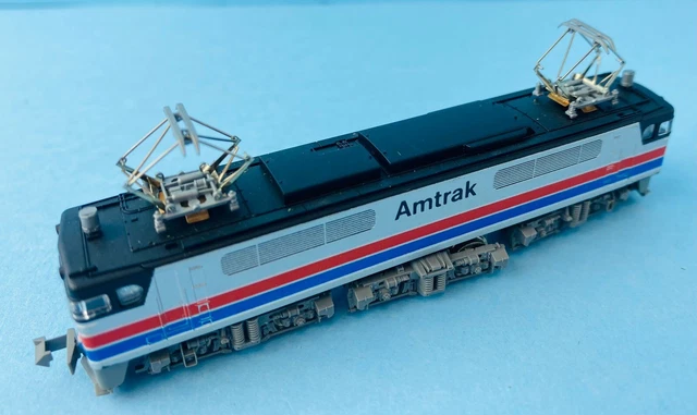 KATO 'N' GAUGE 13002 'Amtrak' Electric Silver Livery Loco Boxed ! £89. ...