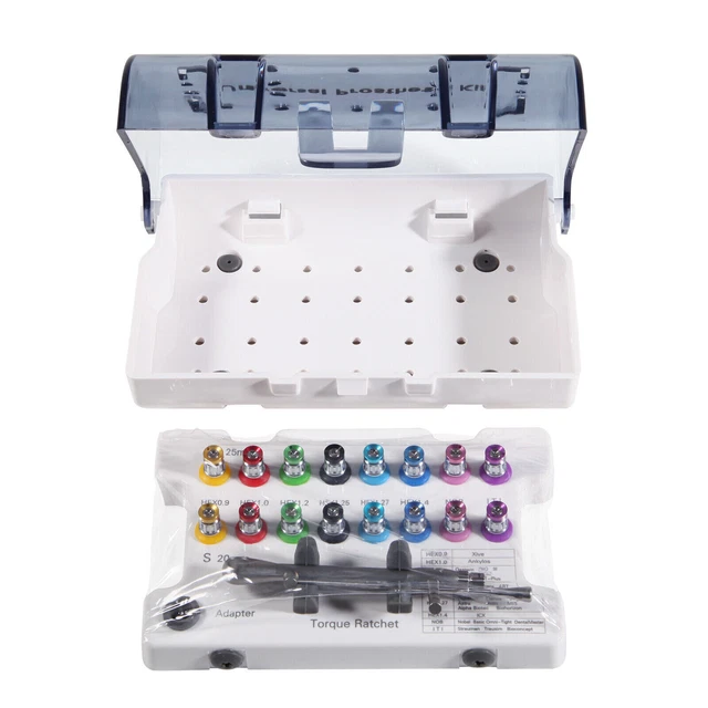 UNIVERSAL PROSTHETIC RESTORATION Dental Hand Driver Kit Implant ...