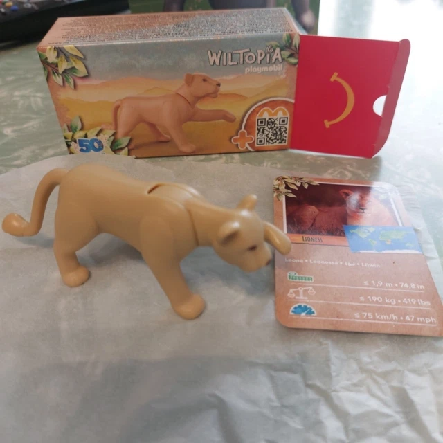 MCDONALD'S HAPPY MEAL 2024 Playmobil Elephant Elephant Wiltopia Mcdo £7 ...