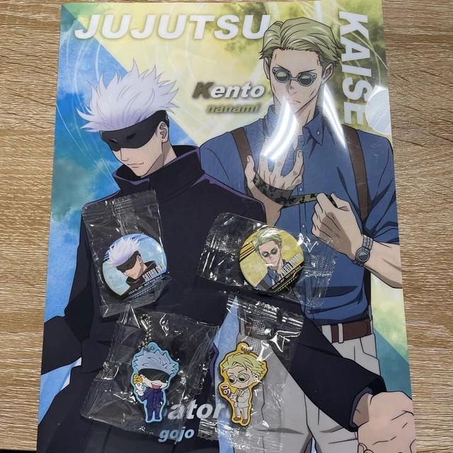 KURA SUSHI JUJUTSU Kaisen Collaboration Gojo Satoru Nanami Kento Set ...