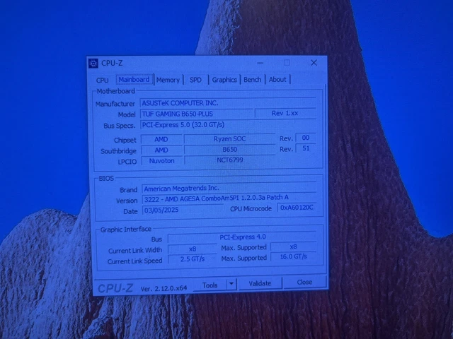 ASUS TUF GAMING B650-PLUS WiFi AMD B650 Socket AM5 ATX Ryzen 9000 Ready ...