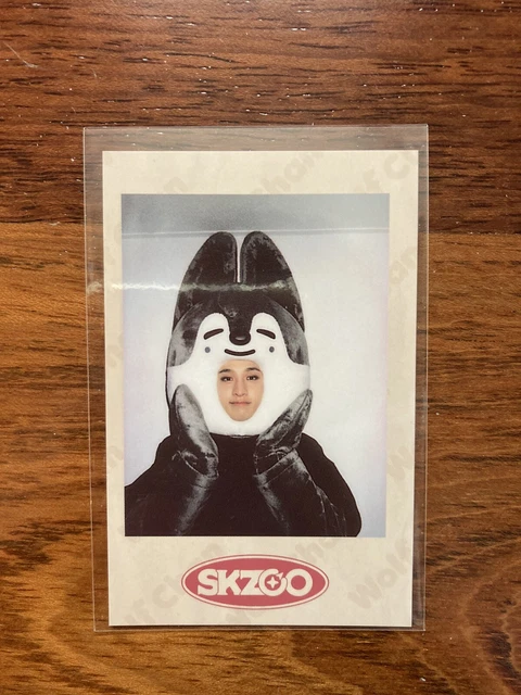 STRAY KIDS SKZOO Wolf Chan Bangchan Fanmeet Official Merch POB Polaroid ...