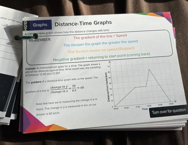 MATHS MADE EASY flash Cards GCSE Revision Higher EUR 5,85 - PicClick IT