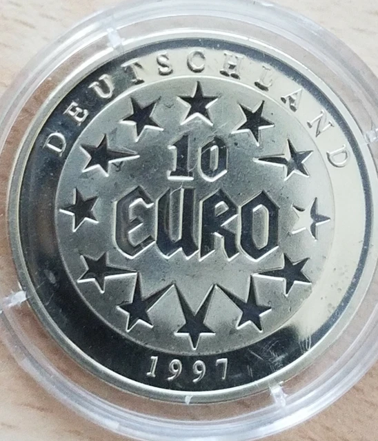 10 EURO, 1997, Deutschland, Raub der Europa, Medaille EUR 9,00 ...