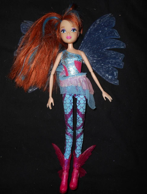 JAKKS PACIFIC WINX Club Deluxe Sirenix Bloom Doll With Outfit Blue ...