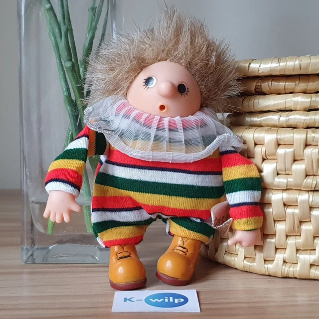 GIBBIE THE CLOWN KnickerBocker Applause Vintage 1982 Clown Doll $88.55 ...