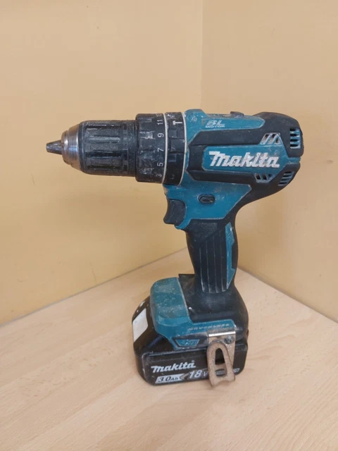 MAKITA DHP485 18V Combi Drill (Brushless) with 3.0Ah Battery £65.00 ...