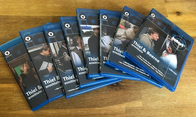 TATORT MÜNSTER - Thiel und Boerne ermitteln, 15 Blu ray‘s / 30 Folgen ...