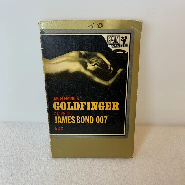 VINTAGE 1965 GOLDFINGER By Ian Fleming James Bond 007 Pan Books 19th ...