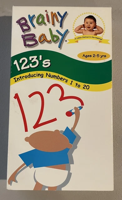 Brainy Baby One And Two Right And Left Brain VHS Tape, 52% OFF