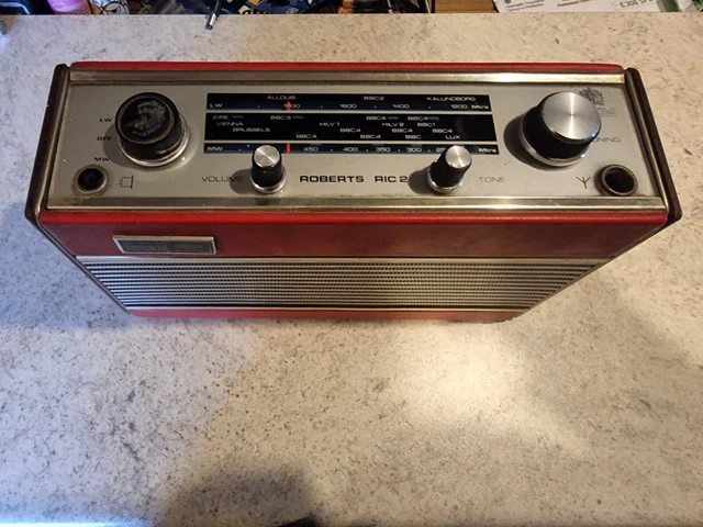 ROBERTS RIC 2 Vintage Radio £14.99 - PicClick UK