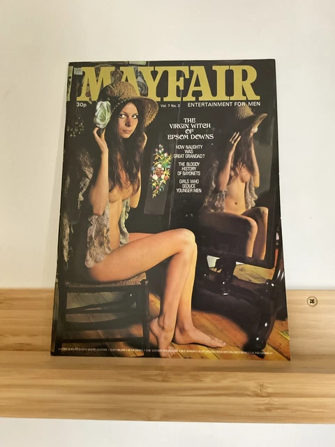 VINTAGE MAYFAIR MAGAZINE Vol.7 No.2 1972 (like Playboy) £10.00 - PicClick UK