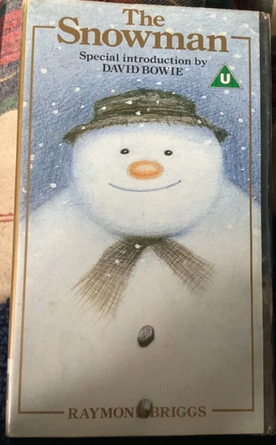 THE SNOWMAN - David Bowie Special Introduction - PAL VHS Video Tape ...