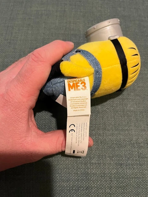 STUART THE MINION from Despicable Me 3 Plush Soft Toy 6" £5.99 ...