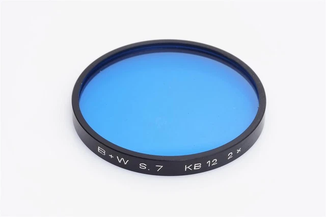 B+W 50MM S.7 Kb12 2x Blue Filter (1707580737) EUR 10,28 - PicClick FR