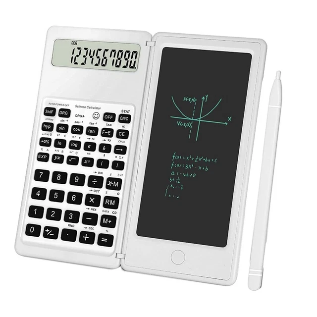 CALCOLATRICE SCIENTIFICA CALCOLATRICE Ingegneristica con Display LCD un ...